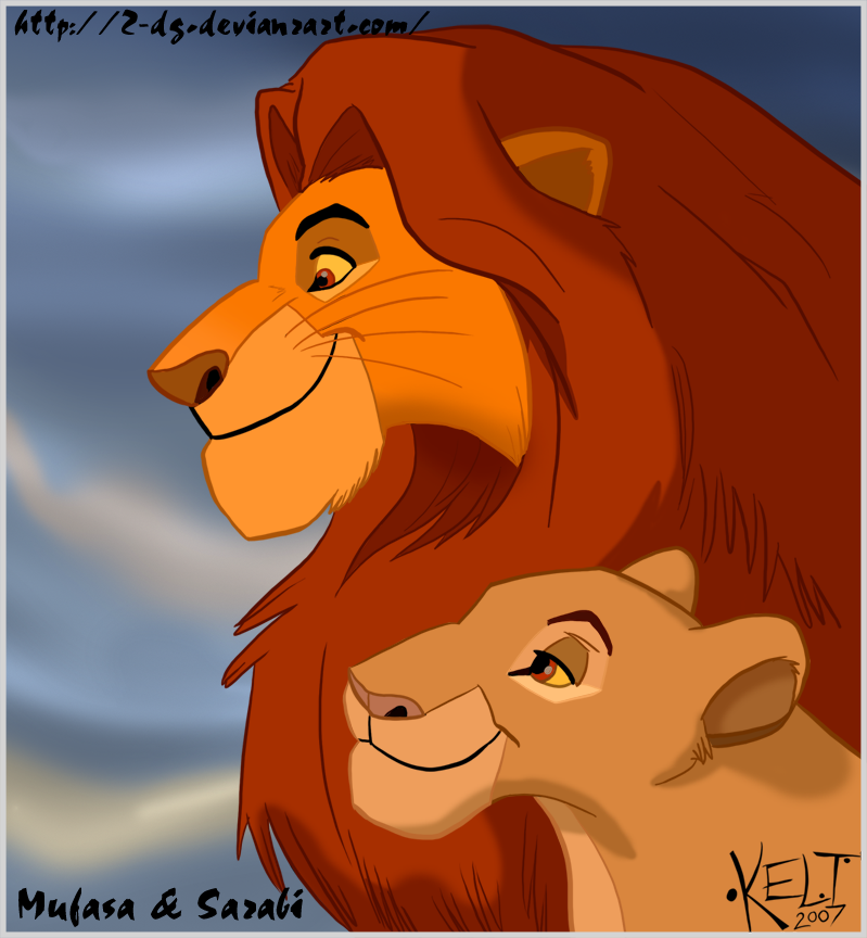 Mufasa And Sarabi By Senshee On Deviantart