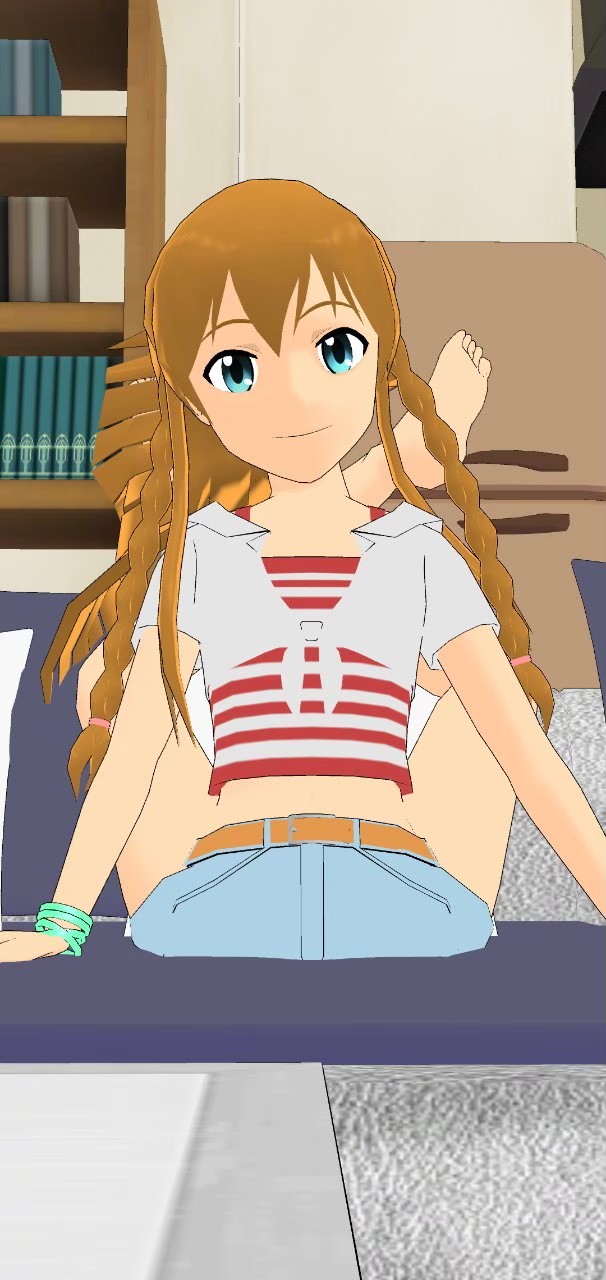 Kousaka Umis Pretzel Pose 1 By Bun 8 On Deviantart