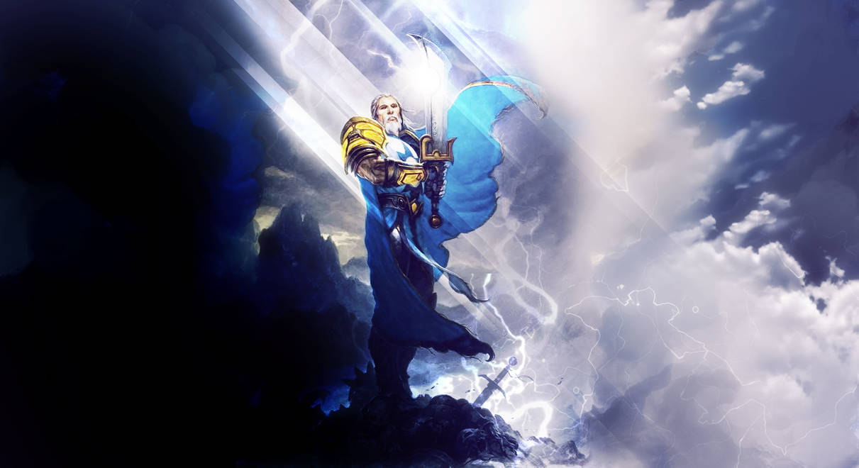 Tirion Fordring Wallpaper By Expl0ud On Deviantart