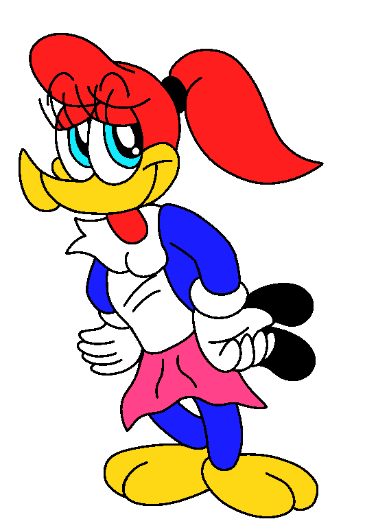 Winnie Woodpecker By Zarigoldxpc On Deviantart