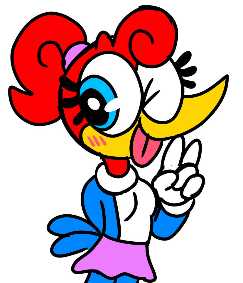 Winnie Woodpecker By Zarigoldxpc On Deviantart