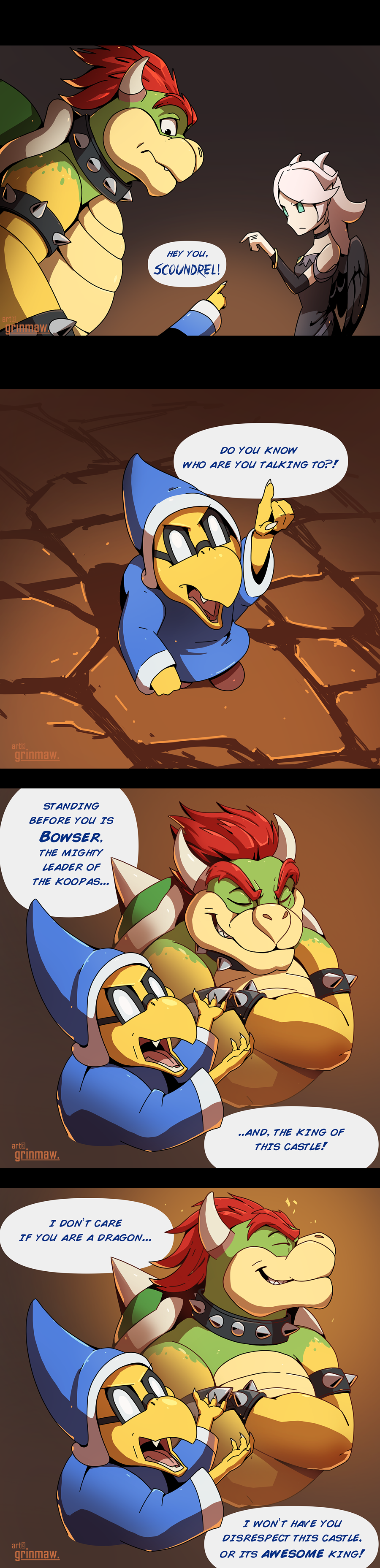 Bowser Comic Pt4 By Grinmaw On Deviantart