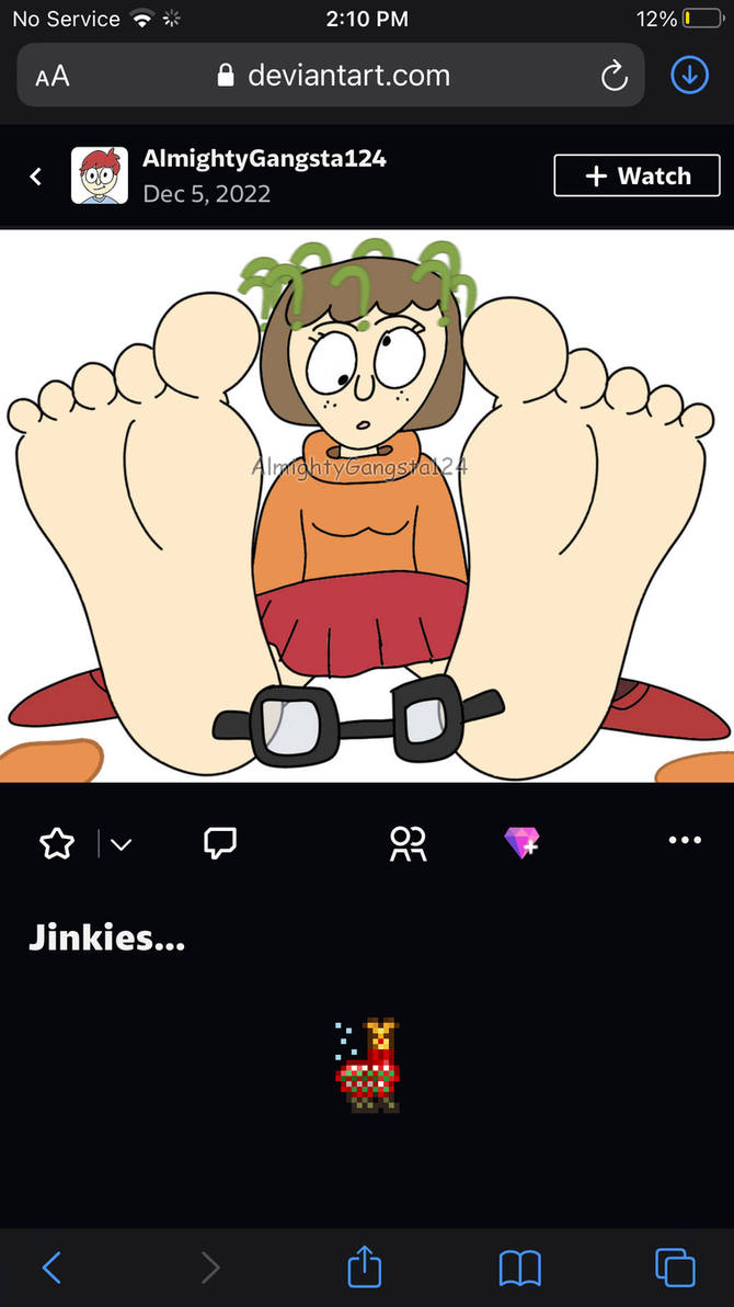 Velma Feet Tease By Naterbug229 On Deviantart