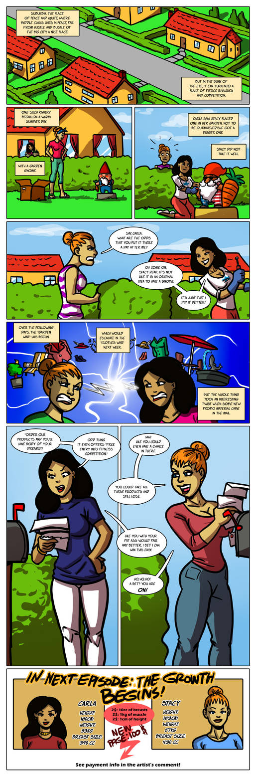 Growth Drive Comic Intro Page By Ritualist On Deviantart