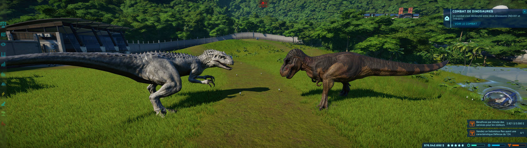 Jurassic World Evolution Indo Vs T Rex By Witchwandamaximoff On Deviantart