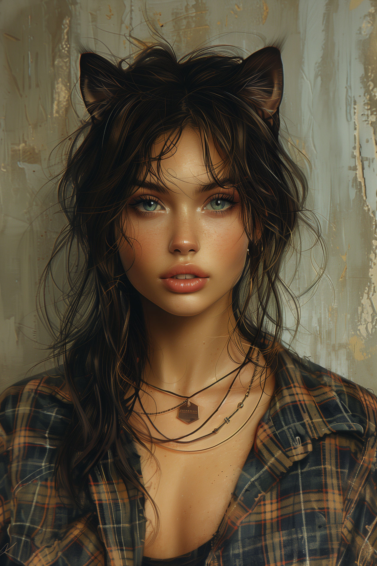 Sexy French Cat Girl In Flannel By Hypermythx On DeviantArt sexy-french-cat-girl-in-flannel-by-hypermythx-on-deviantart