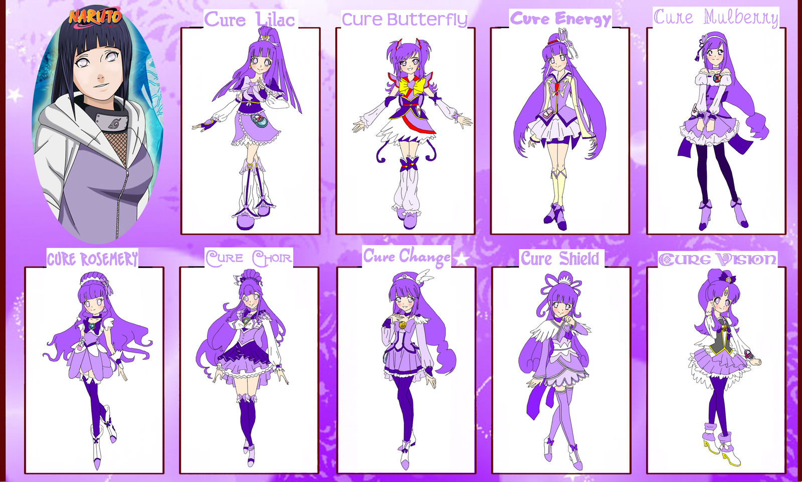 Hinata Pretty Cure Meme By Lusph On Deviantart