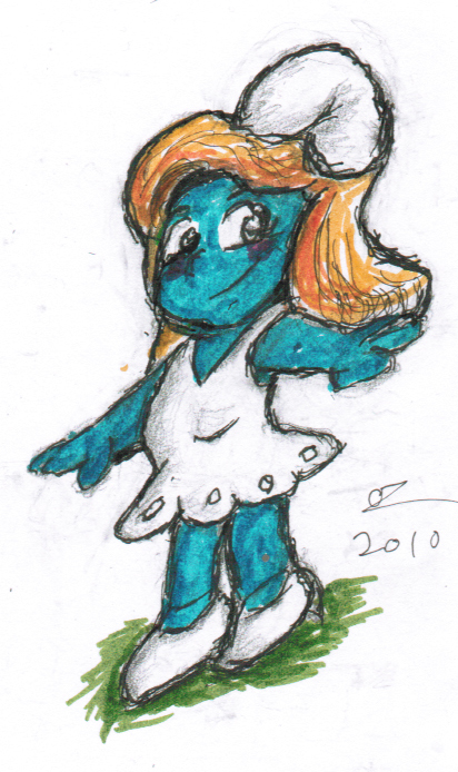 Smurfette By Tenshi3d On Deviantart