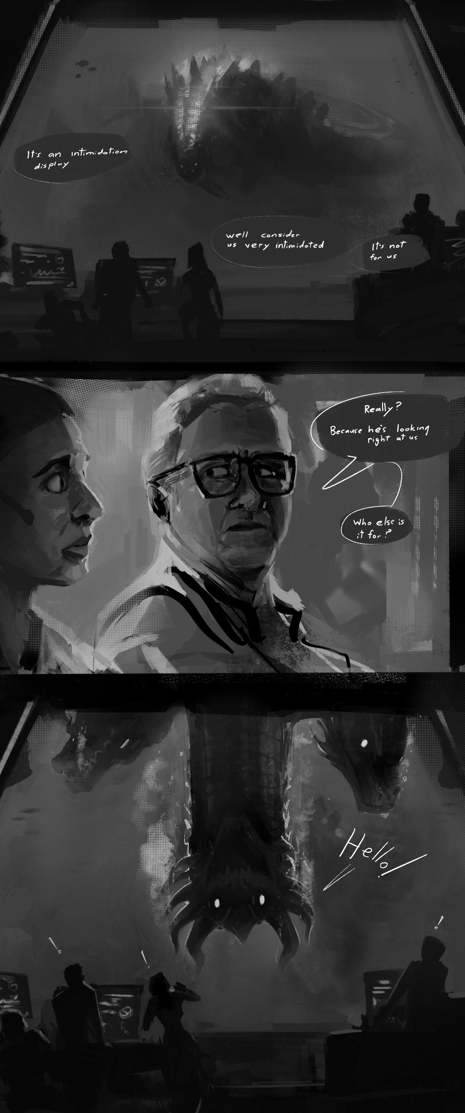 Hes right behind me isnt he by Tapwing on DeviantArt Hes right behind me isnt he by Tapwing on DeviantArt