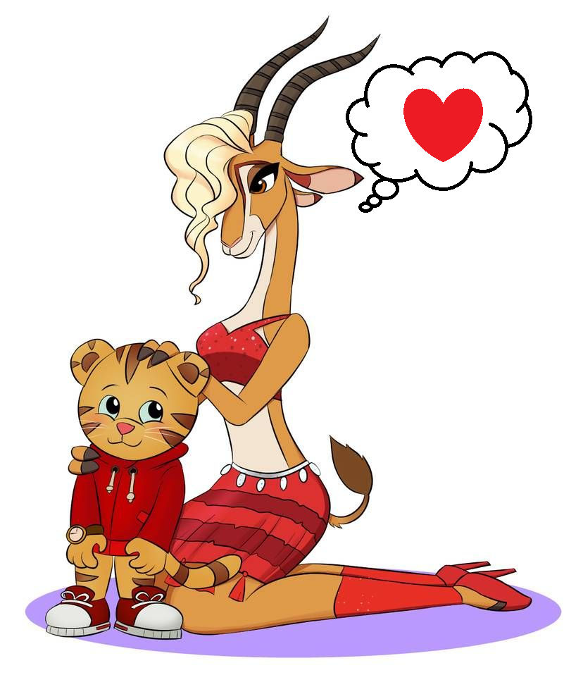 Gazelle Loves Daniel Tiger By Torrjua11011 On Deviantart