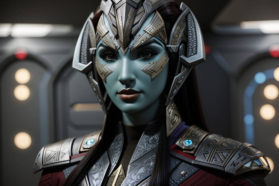 Absolute Reality V16 Star Trek Female Klingon Card By Catnadian On Deviantart