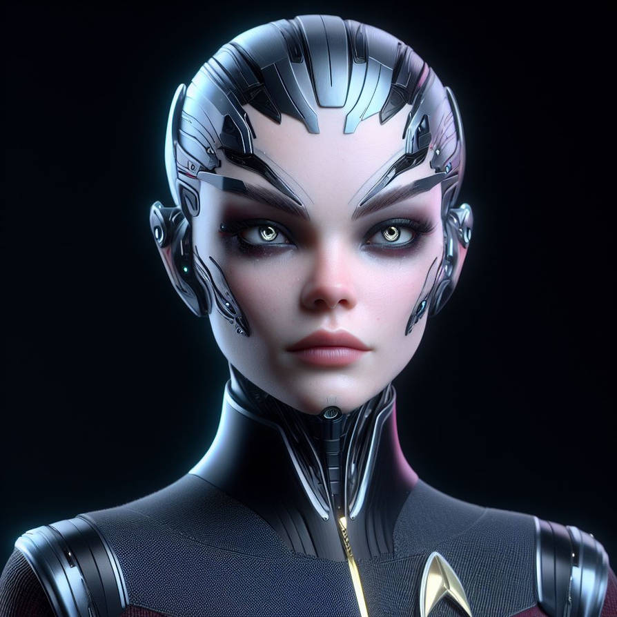 Starfleet Female Cadet Human Android Hybrid 014 By Catnadian On Deviantart