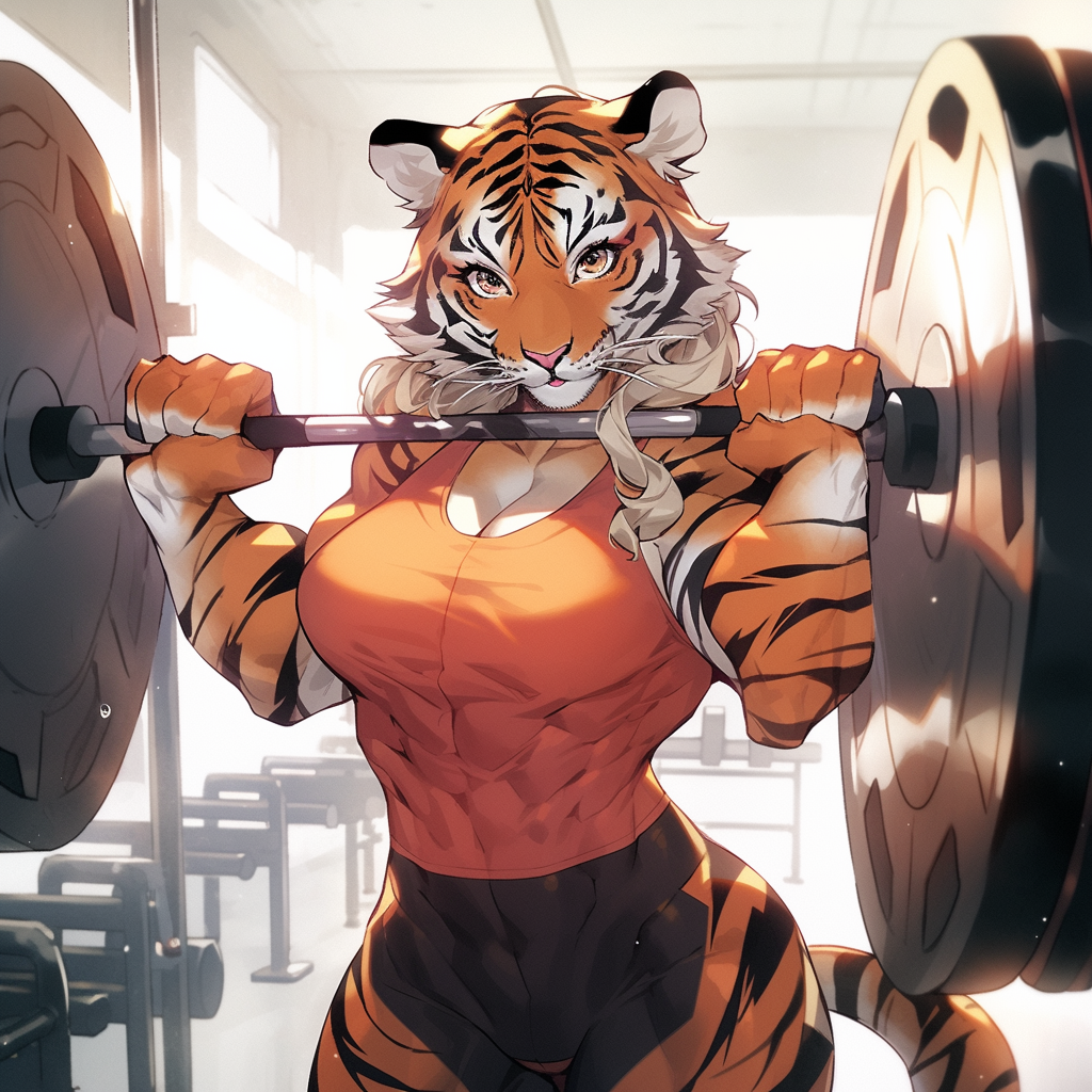 The Sexy Madam Tiger Seductively Strong 1 By Everspade On Deviantart