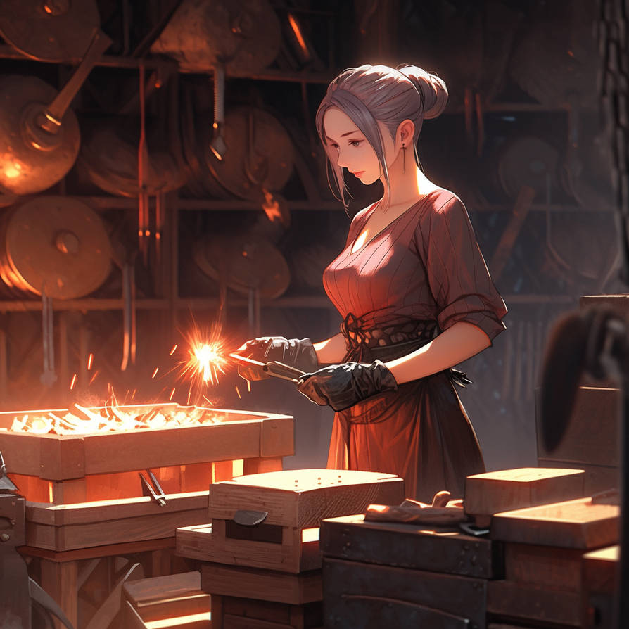 The Sexy Blacksmith 3 By Everspade On Deviantart