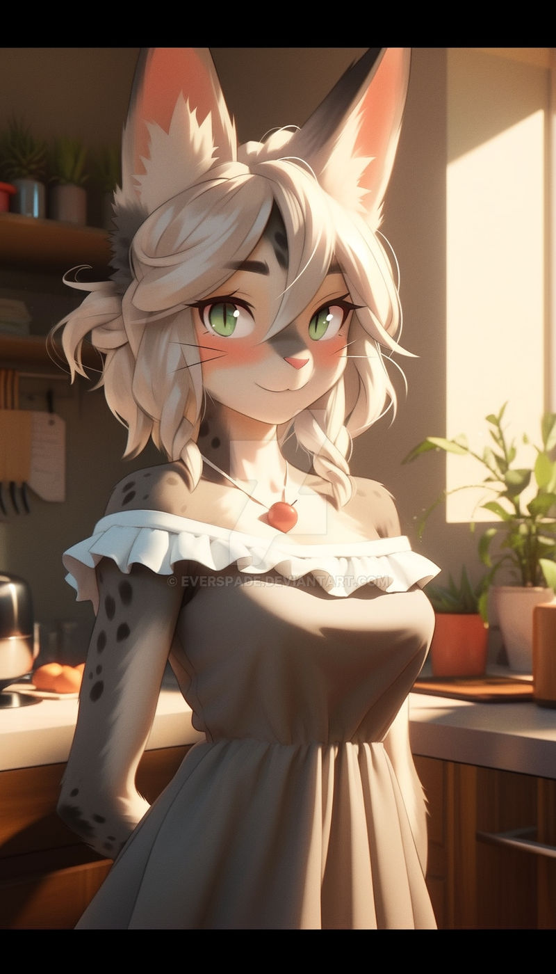 My Sexy Ex Girlfriend Is A Lynx With Long Ears 1 By Everspade On Deviantart