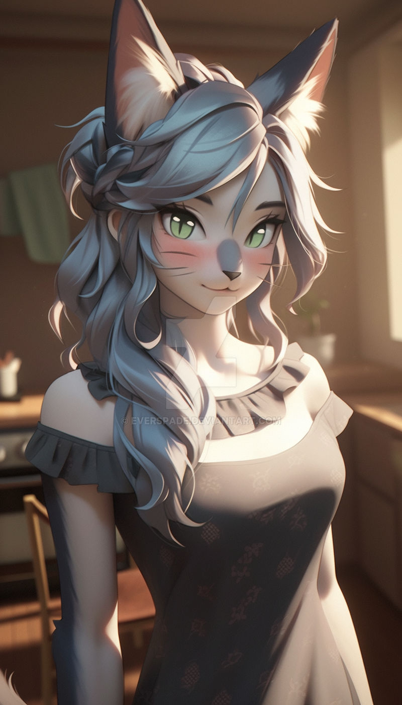 My Sexy Ex Girlfriend Is A Lynx With Long Ears 2 By Everspade On Deviantart