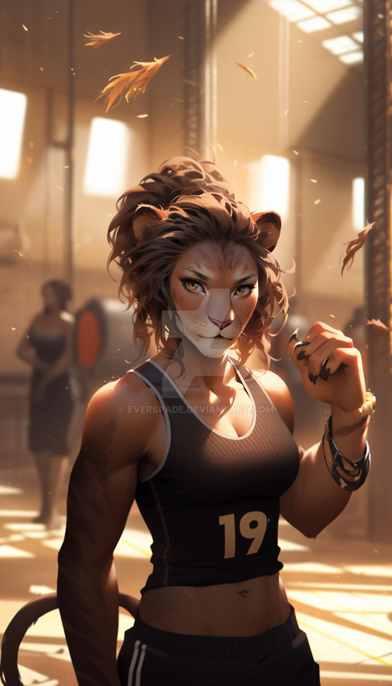 My Sexy Lioness Gf2 By Everspade On Deviantart