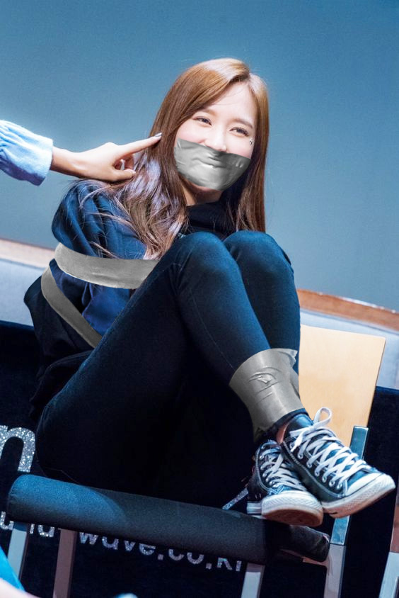 Twice Mina Tape Bound And Gagged On Chair By Jackimanu On Deviantart