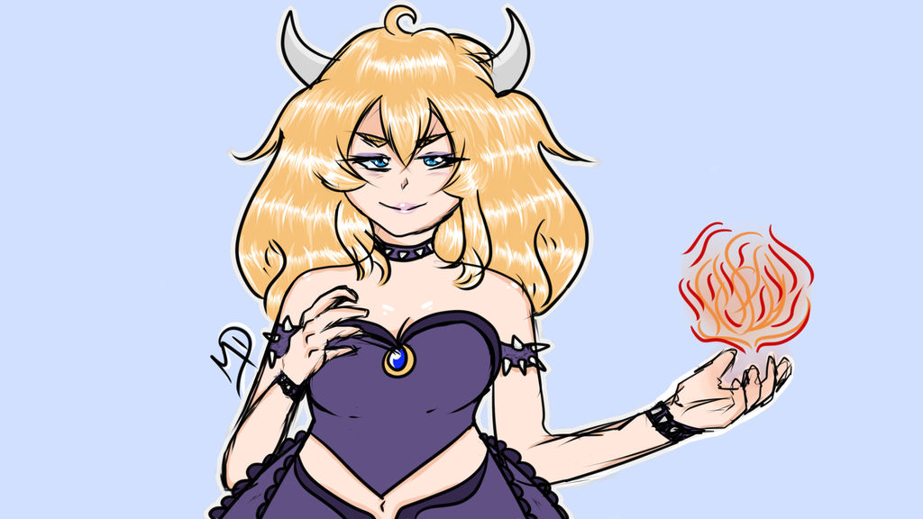 Bowsette By Pacira On Deviantart