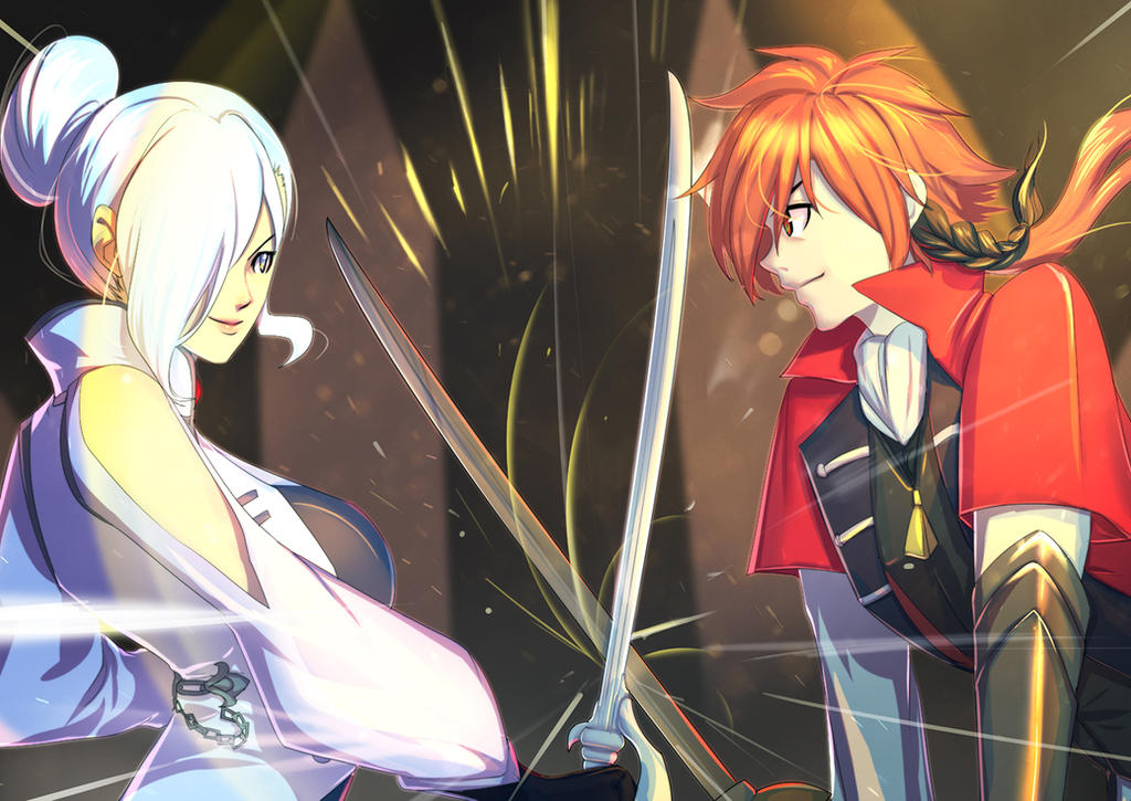 Commission A Dance Of Blades By Bakki On Deviantart