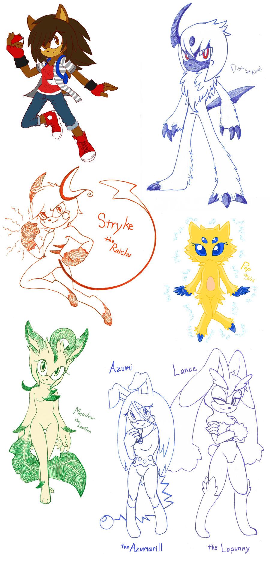 Pkmn To Sonic Dump By Kimmi Sutt On Deviantart