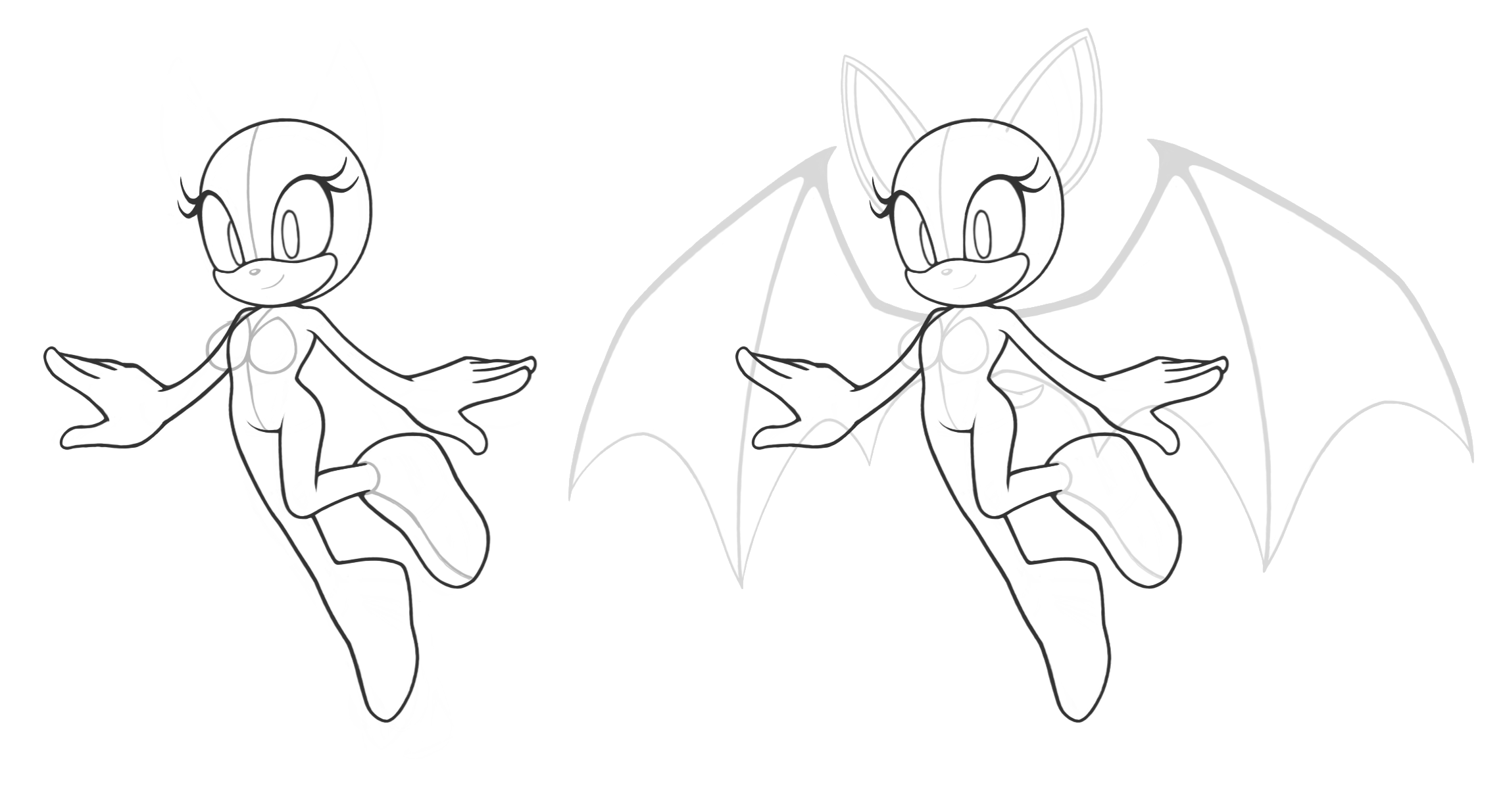 Female Sonic Base Just Floating Here By Kimmi Sutt On Deviantart