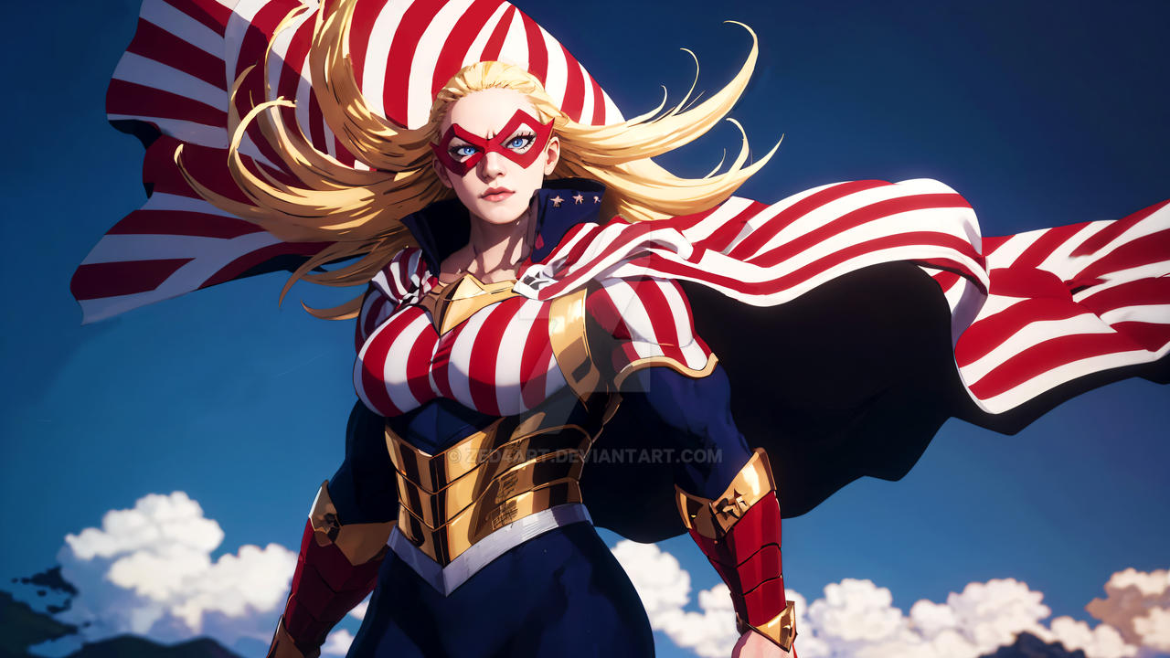 Wallpaper Star And Stripe Mha 01062024 By Zed4art On Deviantart