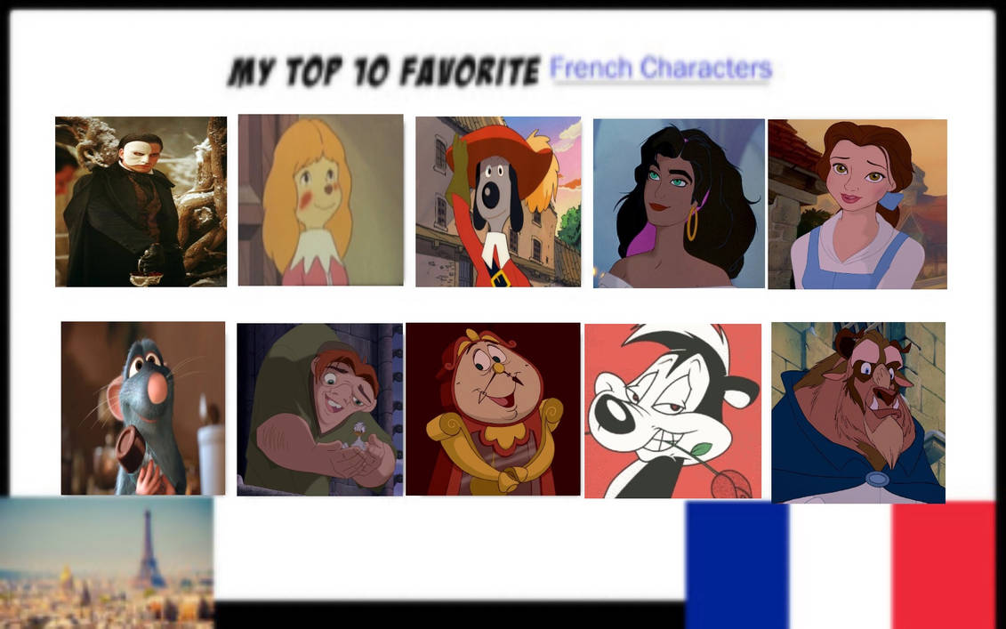 Top 10 French Characters By Eddsworldfangirl97 On DeviantArt top-10-french-characters-by-eddsworldfangirl97-on-deviantart