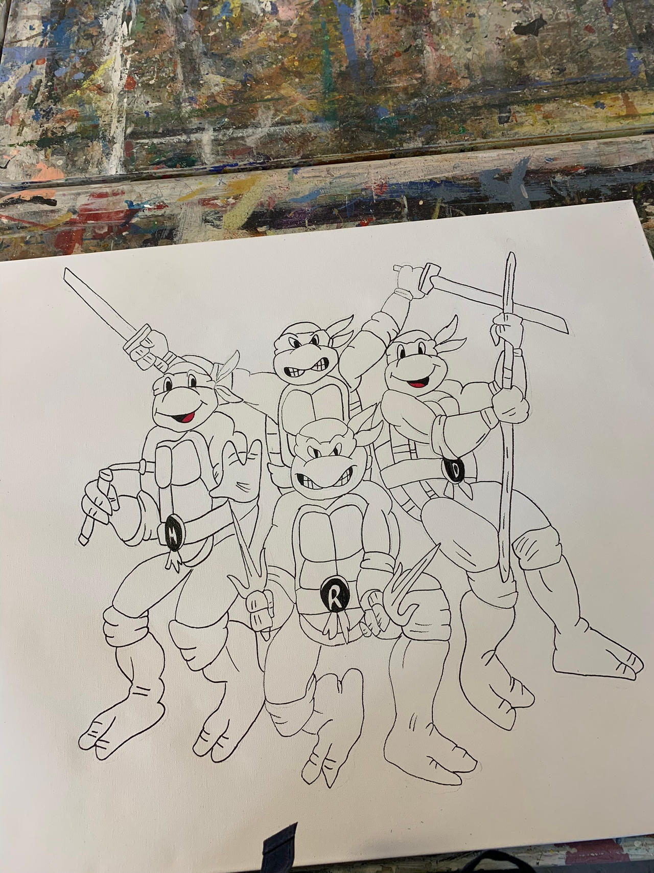 TMNT Canvas part 1 by Eddsworldfangirl97 on DeviantArt TMNT Canvas part 1 by Eddsworldfangirl97 on DeviantArt