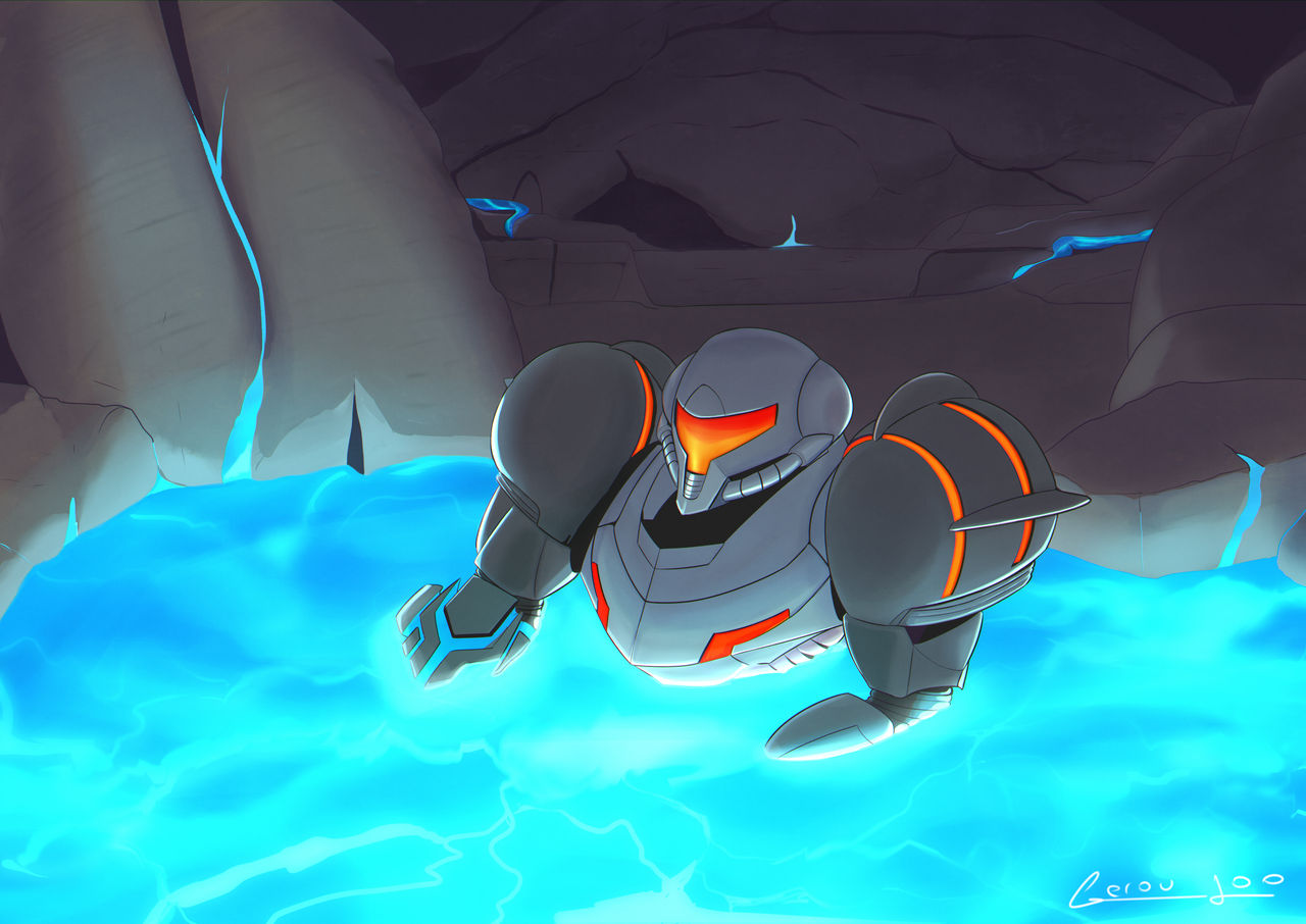 C Samus In Concentred Phazon By Robotsinpixels On Deviantart