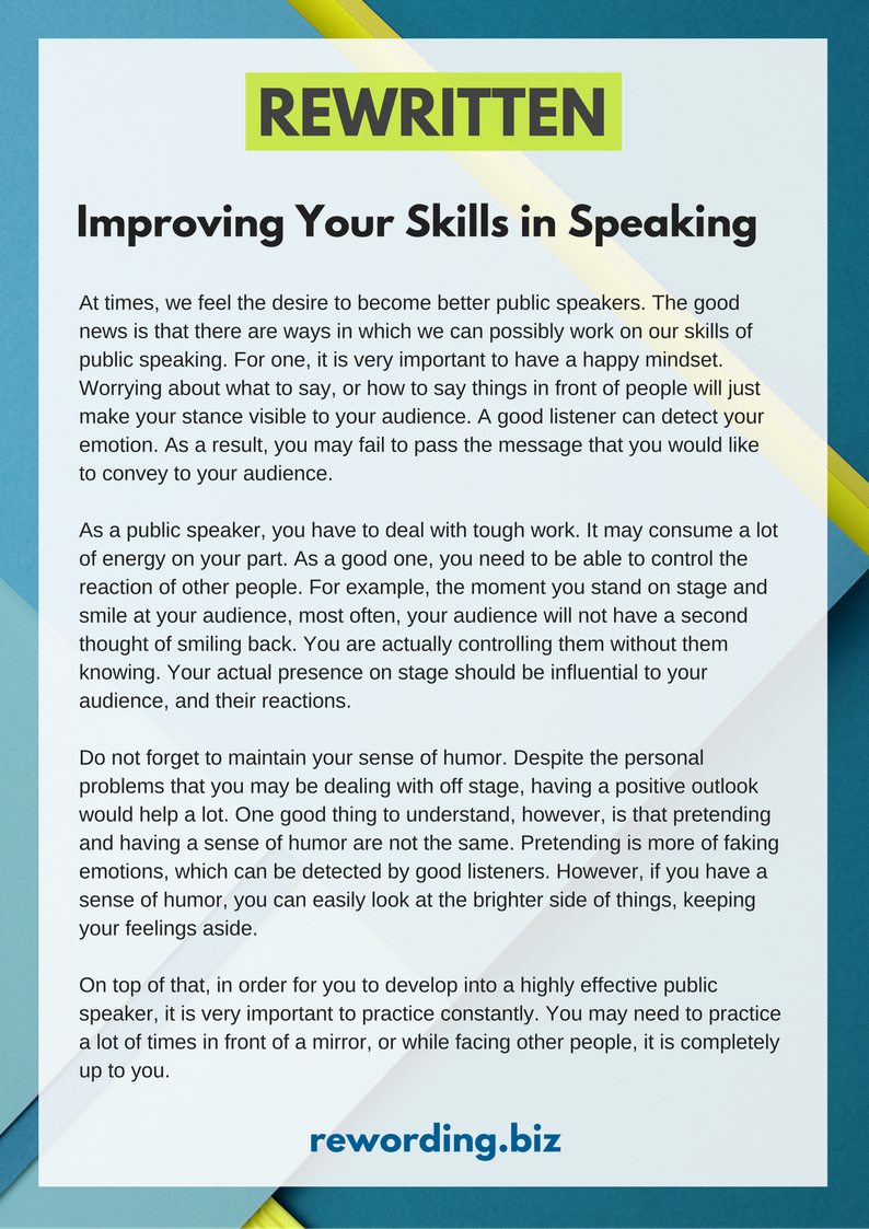 Rewording Example by Examples-Sample on DeviantArt Rewording Example by Examples-Sample on DeviantArt