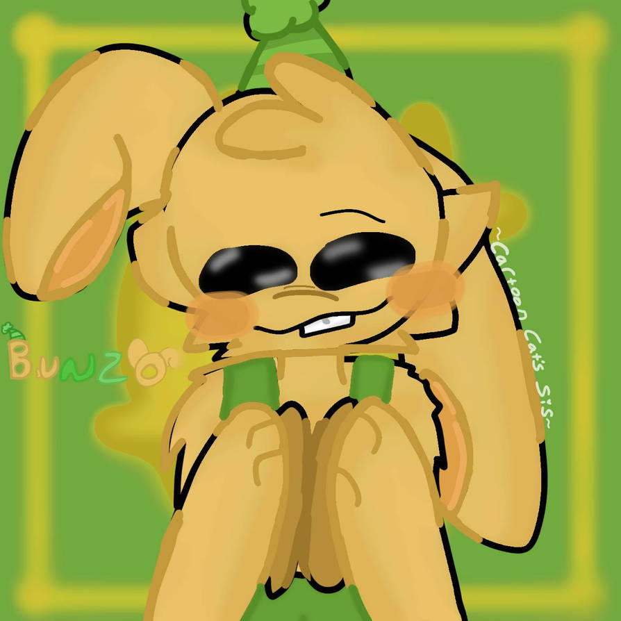 Bunzo Bunny Drawing I Did By Cartooncatssis On Deviantart