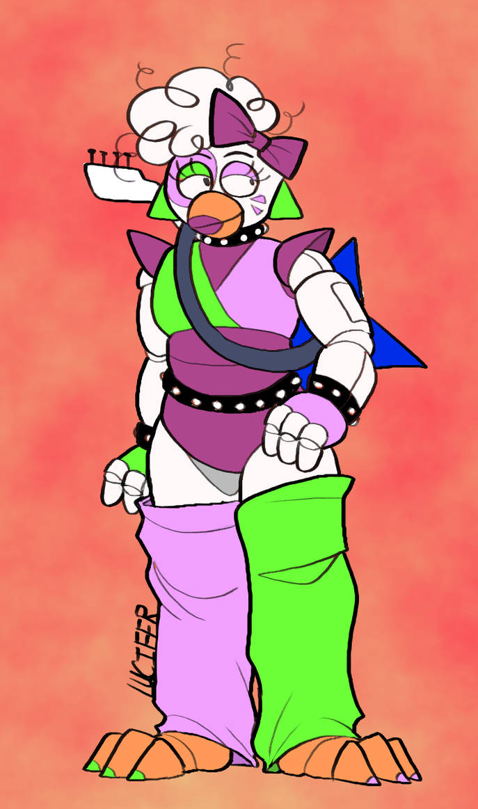 Glamrock Chica Redesign By Luciferluzifer On Deviantart