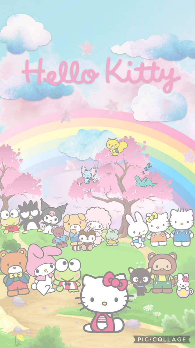 Hello Kitty and Friends Wallpaper by CKittyCosmos on DeviantArt Hello Kitty and Friends Wallpaper by CKittyCosmos on DeviantArt