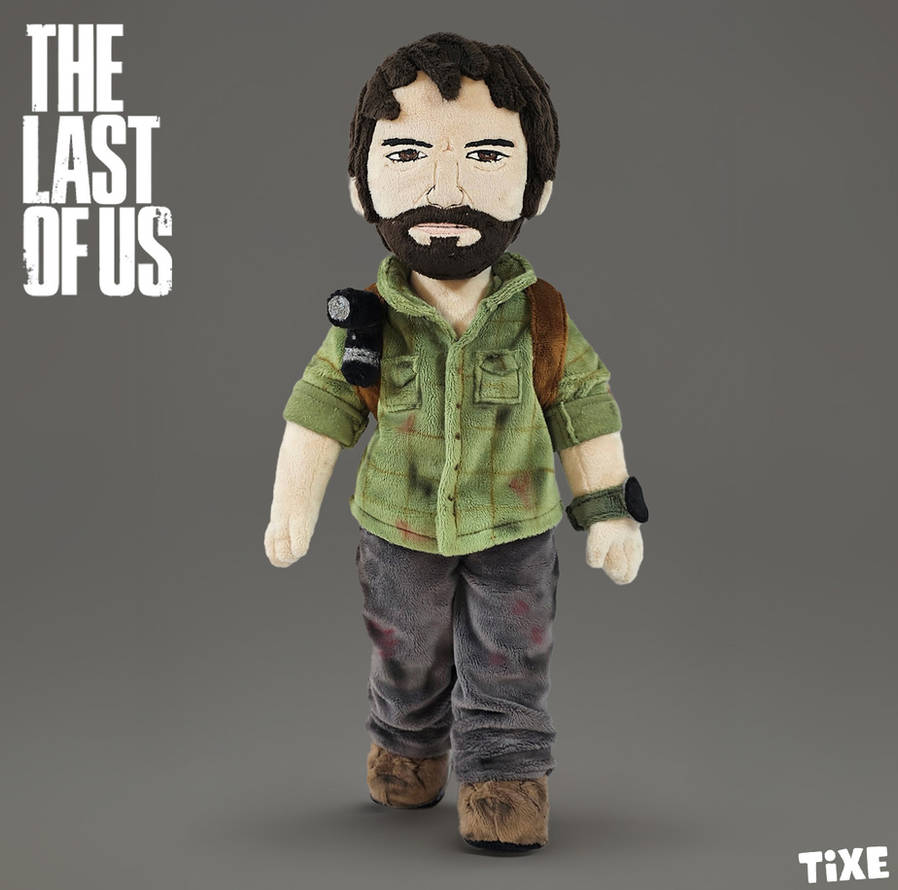 Joel Miller The Last Of Us Game Plush Doll By Lavim On Deviantart