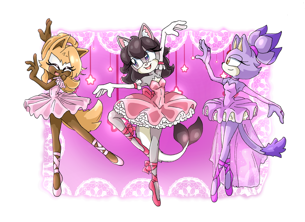 Sonic Girls At The Ballet By Primadonnamuffin On Deviantart
