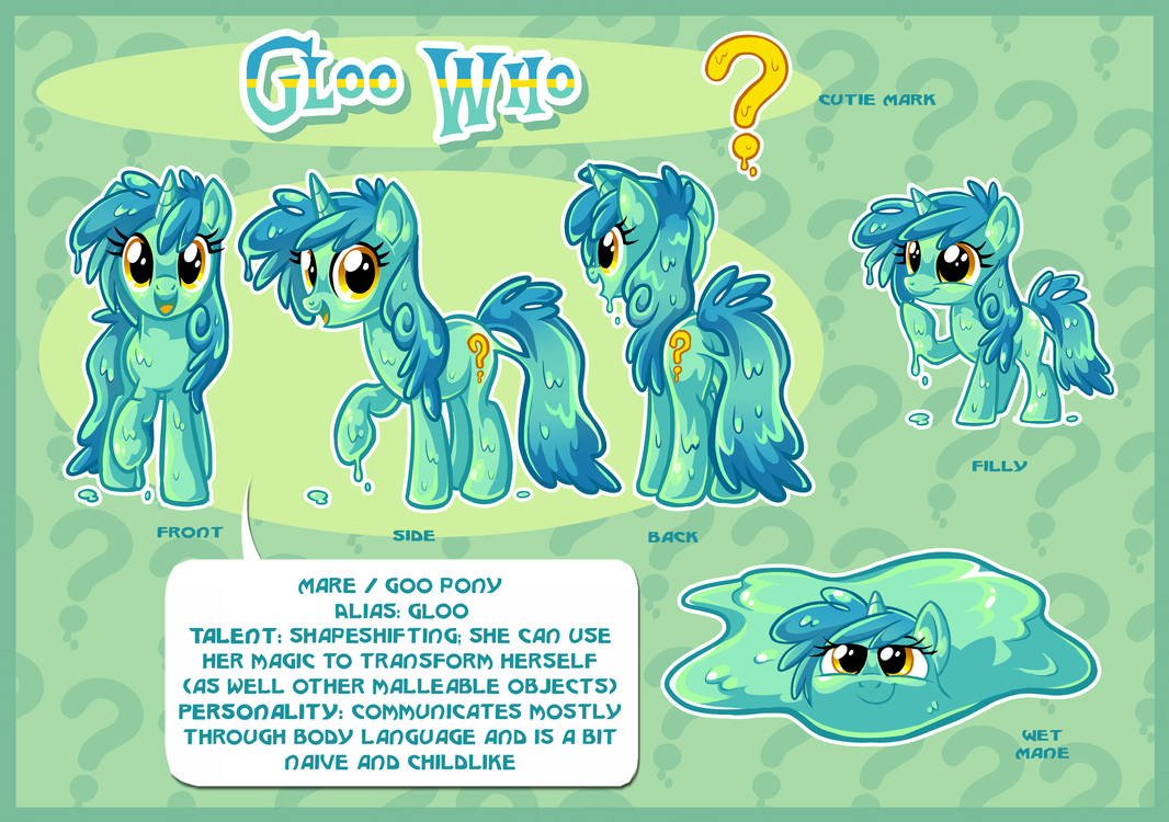 Gloo Who Reference Guide by Centchi on DeviantArt Gloo Who Reference Guide by Centchi on DeviantArt
