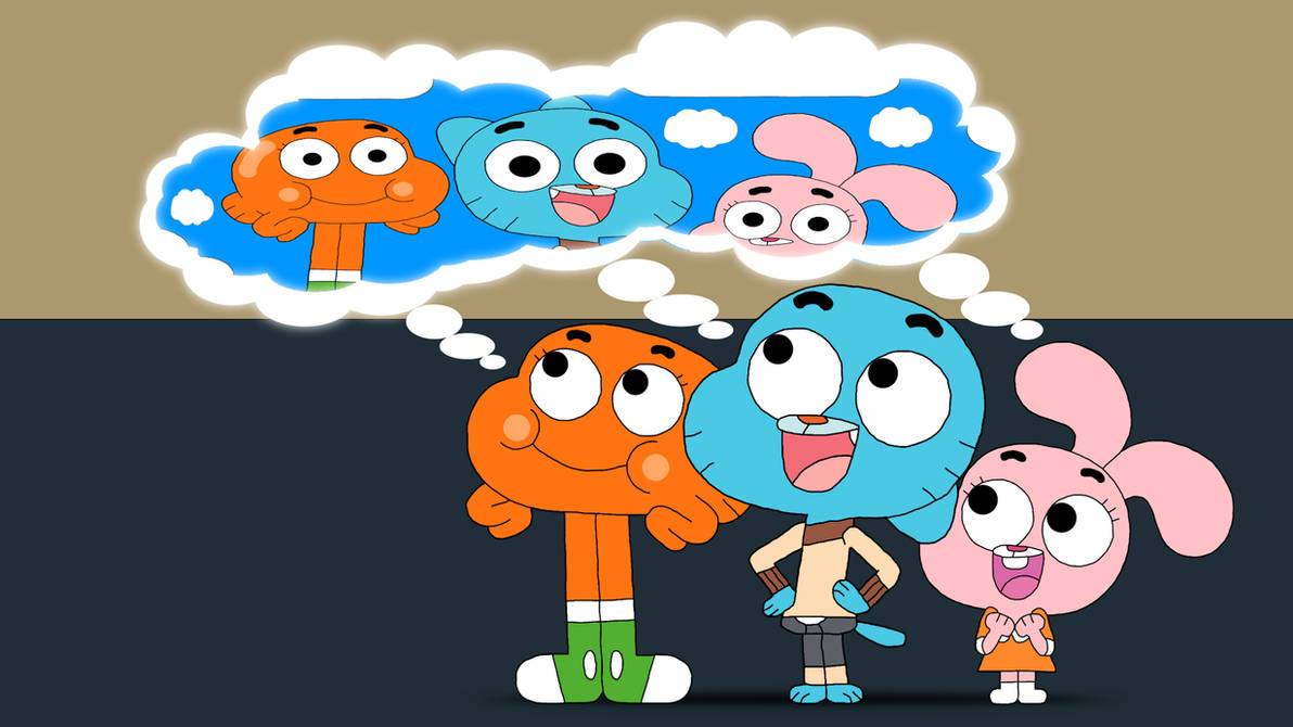 Gumball Darwin Anais They Dream Of Flying By Dzinymaster On Deviantart