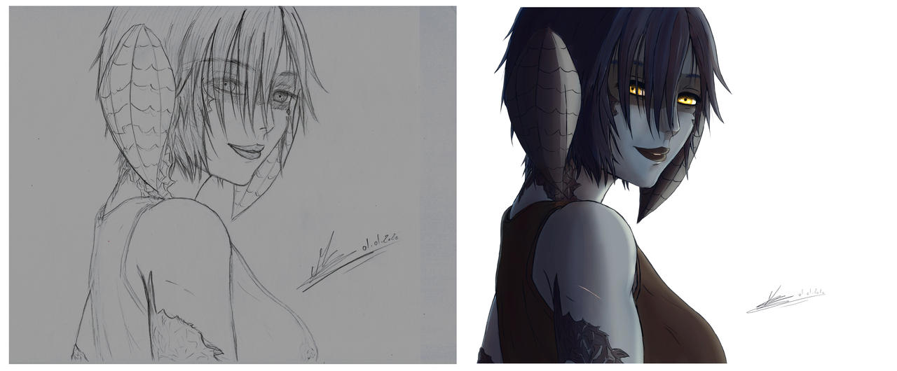 From sketch to digital art (Tamara) by MLM-SkywaveGraphics on DeviantArt From sketch to digital art (Tamara) by MLM-SkywaveGraphics on DeviantArt
