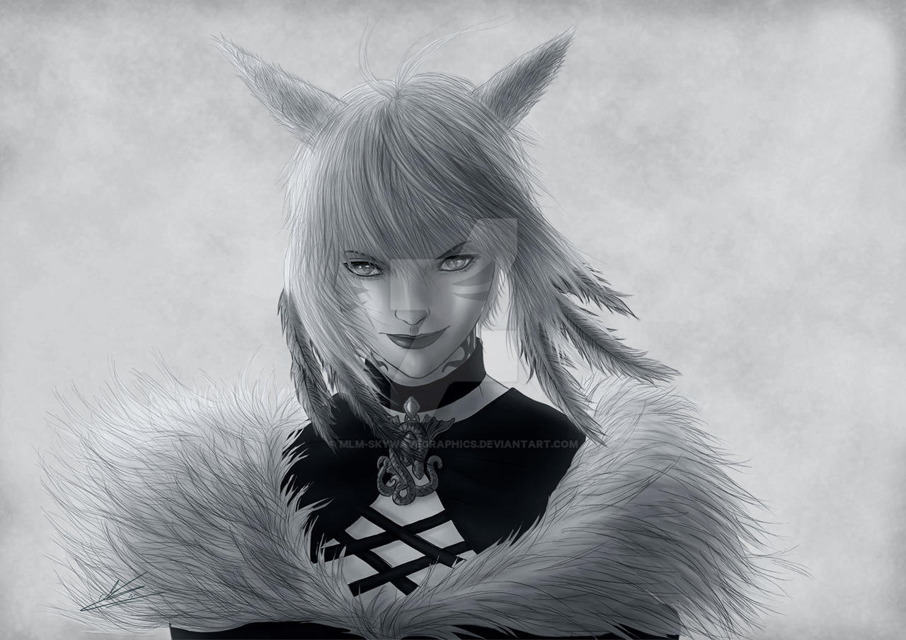 Y'shtola Rhul - Portrait by MLM-SkywaveGraphics on DeviantArt Y'shtola Rhul - Portrait by MLM-SkywaveGraphics on DeviantArt