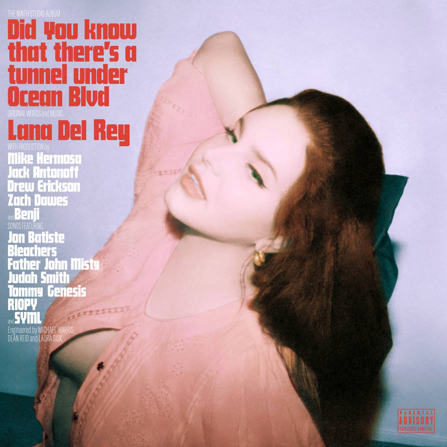 Lana Del Rey Ocean Blvd Dykttatuob By Alllp On Deviantart