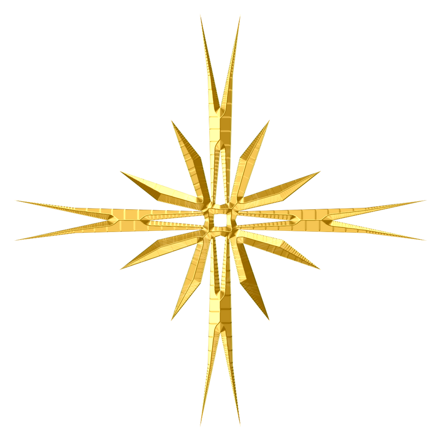Gold Compass Rose By Prettywitchery On Deviantart