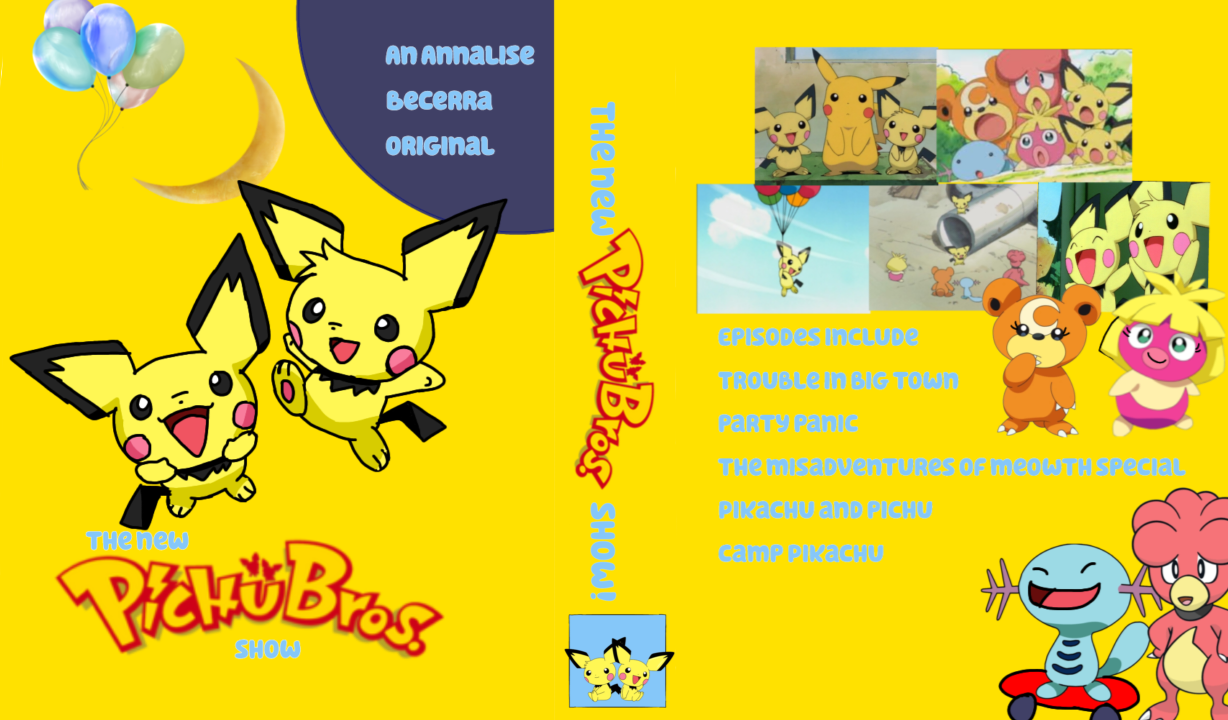 Fanmade Pichu Brothers Dvd By Animaniacslover666 On Deviantart