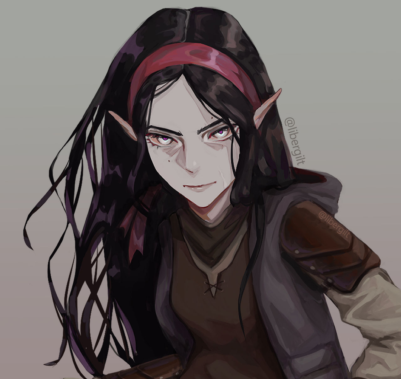 Shadar Kai Original Character By Libergilt On Deviantart