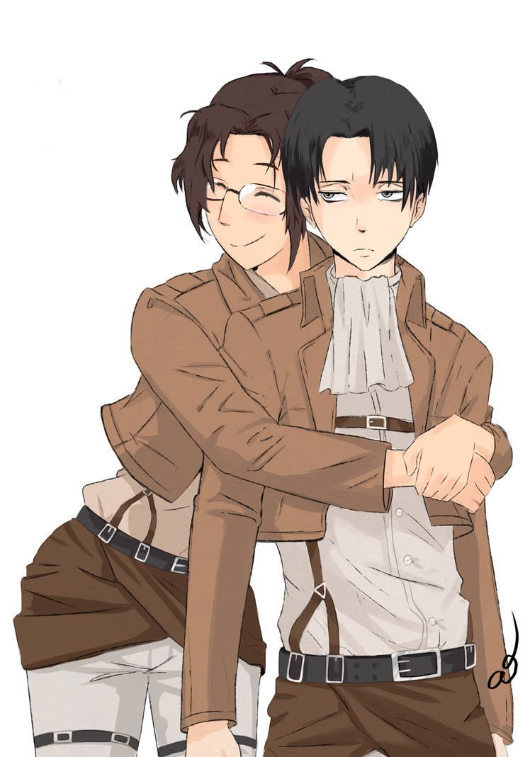 Hange And Levi By Annjohns On Deviantart