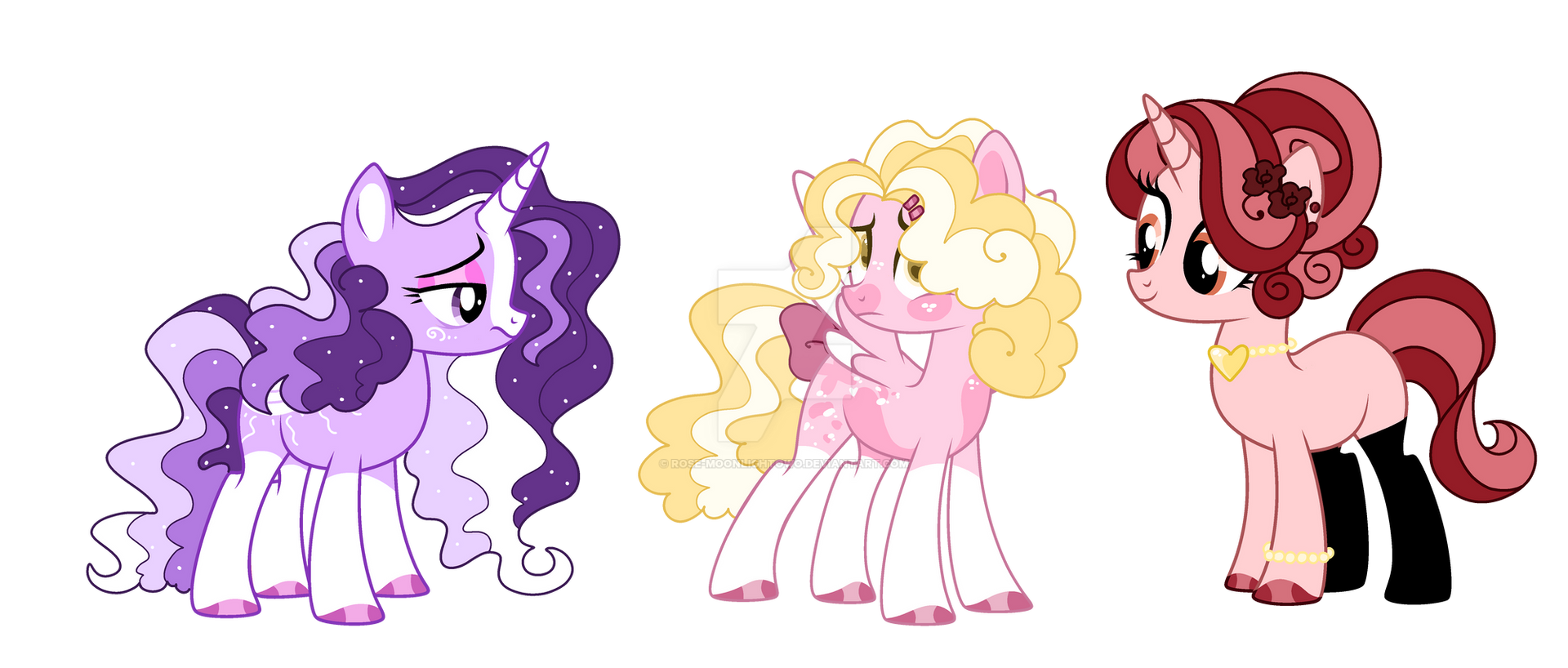 Mlp Breed Grid Mane 6 X Villians 1720 By Rose Moonlightowo On