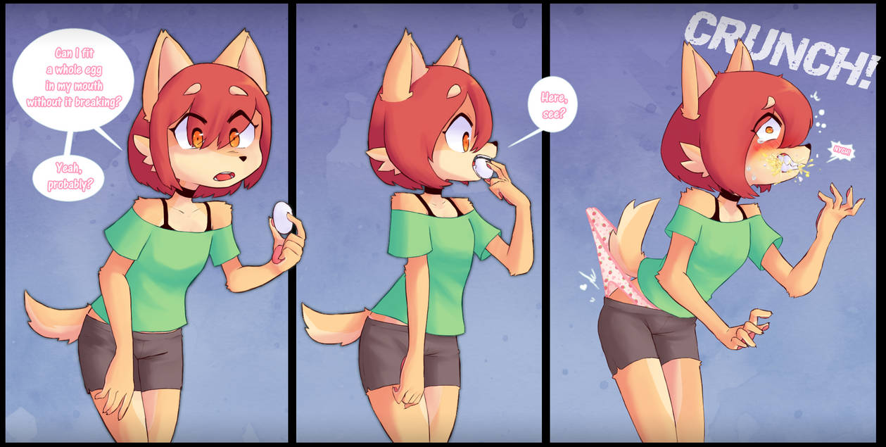 Egg Prank By Bullyableshiba On Deviantart