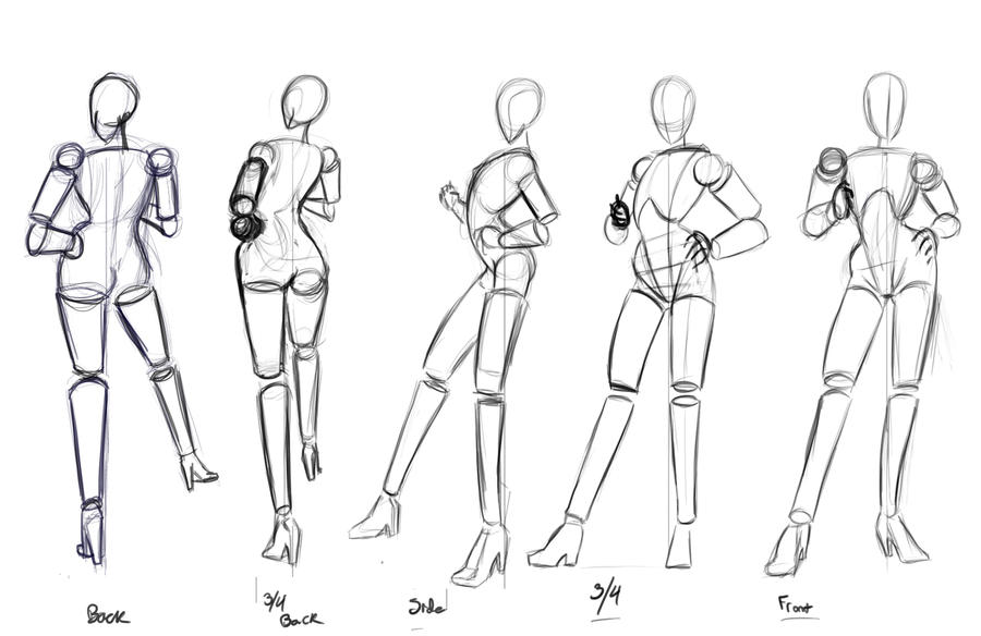 Female Turnaround By Misternefarious On Deviantart