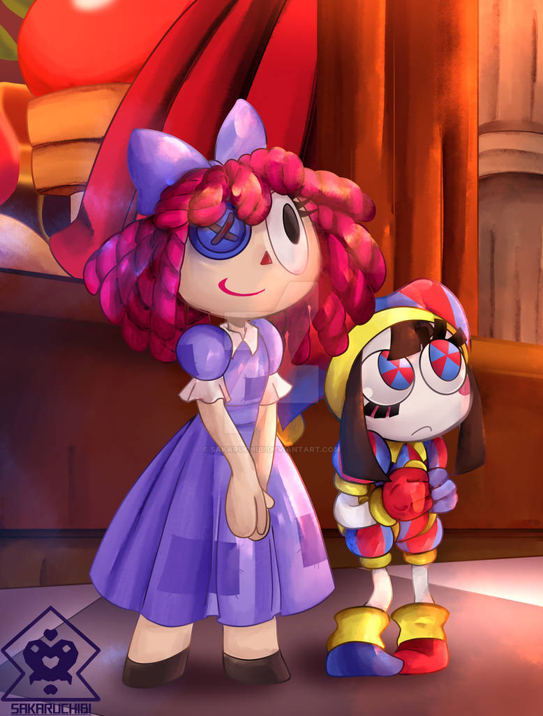Ragatha And Pomni By Sakaruchibi On Deviantart