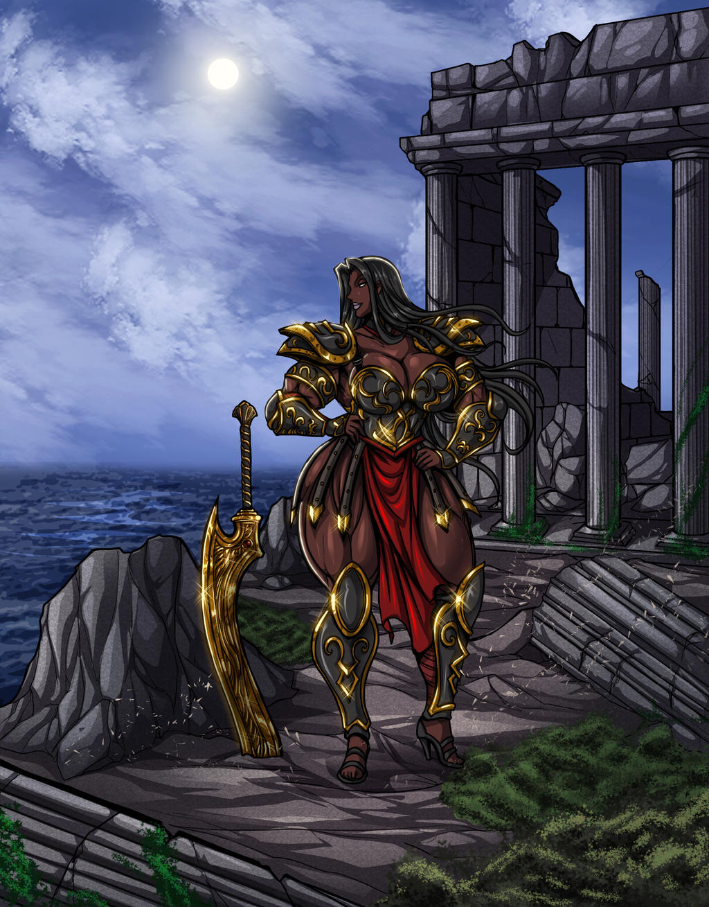 Xana Commission By Osmar Shotgun On Deviantart